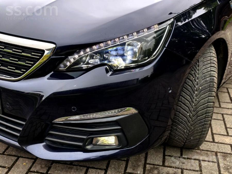 Zils Peugeot 308 2019 Jelgava, ar dzinēja tilpumu 1.20 L un nobraukumu 119 tūkst. km par 8990 €, foto 11 vietnē AUTOMOTO.COM.LV