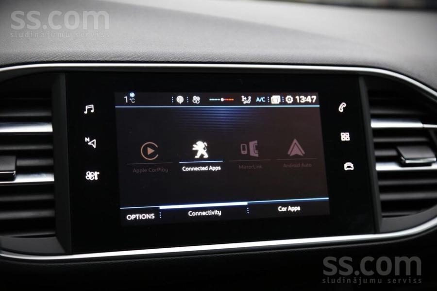 Zils Peugeot 308 2019 Rīga, ar dzinēja tilpumu 1.50 L un nobraukumu 221 tūkst. km par 5995 €, foto 18 vietnē AUTOMOTO.COM.LV