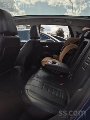 Blue Peugeot 308 2019 in Riga, with an engine capacity of 1.50 L and mileage of 184 thousand km for 8890 €, photo 8 on AUTOMOTO.COM.LV