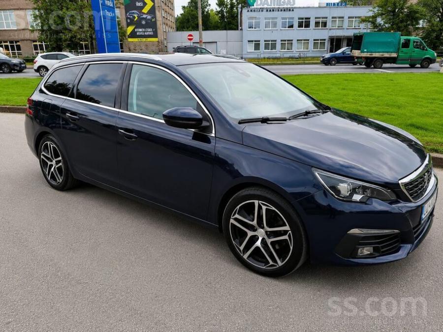 Zils Peugeot 308 2019 Rīga, ar dzinēja tilpumu 1.50 L un nobraukumu 143 tūkst. km par 9150 €, foto 1 vietnē AUTOMOTO.COM.LV