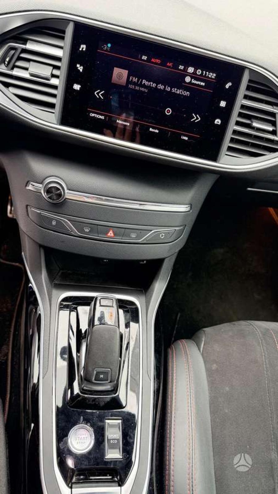 Zils Peugeot 308 2021 Kauņa, ar dzinēja tilpumu 1.20 L un nobraukumu 146 tūkst. km par 10406 €, foto 16 vietnē AUTOMOTO.COM.LV