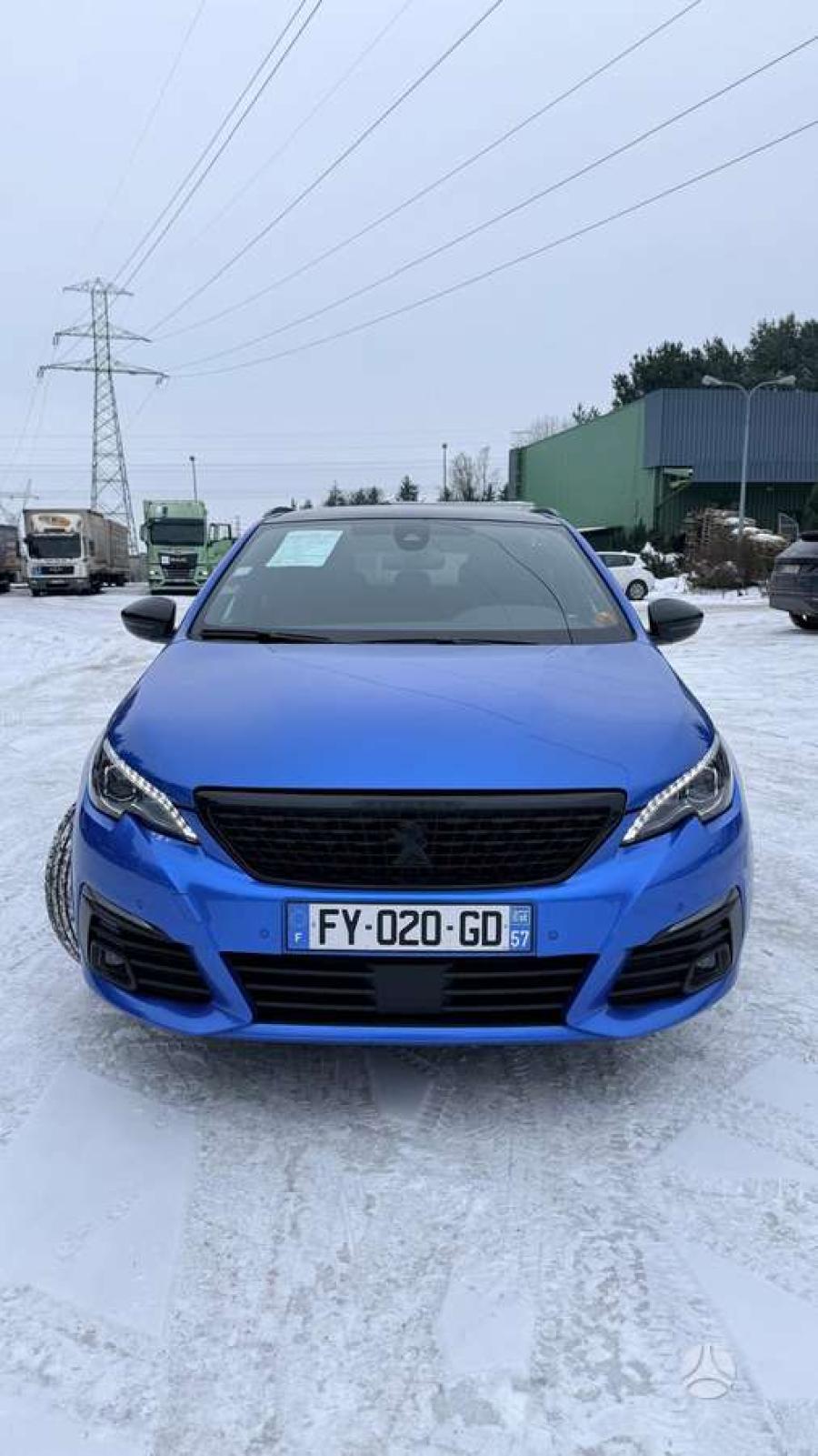 Zils Peugeot 308 2021 Kauņa, ar dzinēja tilpumu 1.20 L un nobraukumu 146 tūkst. km par 10406 €, foto 4 vietnē AUTOMOTO.COM.LV