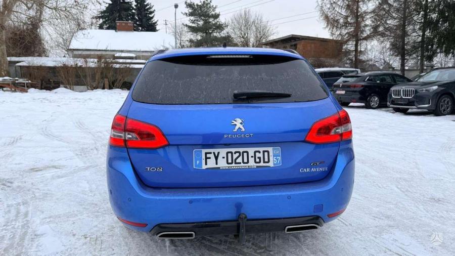Zils Peugeot 308 2021 Kauņa, ar dzinēja tilpumu 1.20 L un nobraukumu 146 tūkst. km par 10406 €, foto 8 vietnē AUTOMOTO.COM.LV