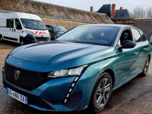 Blue Peugeot 308 2022 in Taurage, with an engine capacity of 1.50 L and mileage of 199 thousand km for 12400 €, photo  on AUTOMOTO.COM.LV