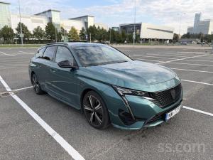 Blue Peugeot 308 2023 in Riga, with an engine capacity of 1.20 L and mileage of 51 thousand km for 19900 €, photo 3 on AUTOMOTO.COM.LV