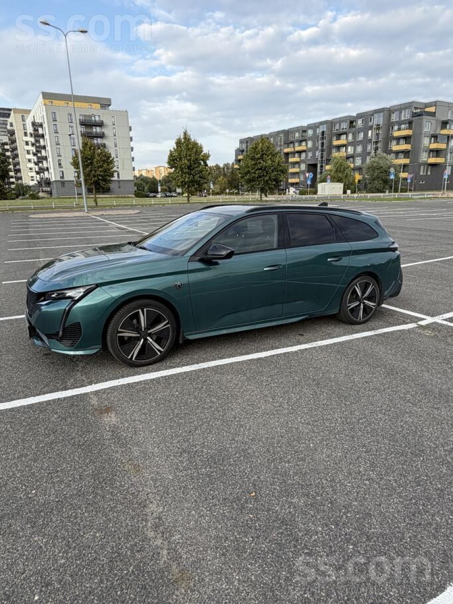Blue Peugeot 308 2023 in Riga, with an engine capacity of 1.20 L and mileage of 51 thousand km for 19900 €, photo 13 on AUTOMOTO.COM.LV