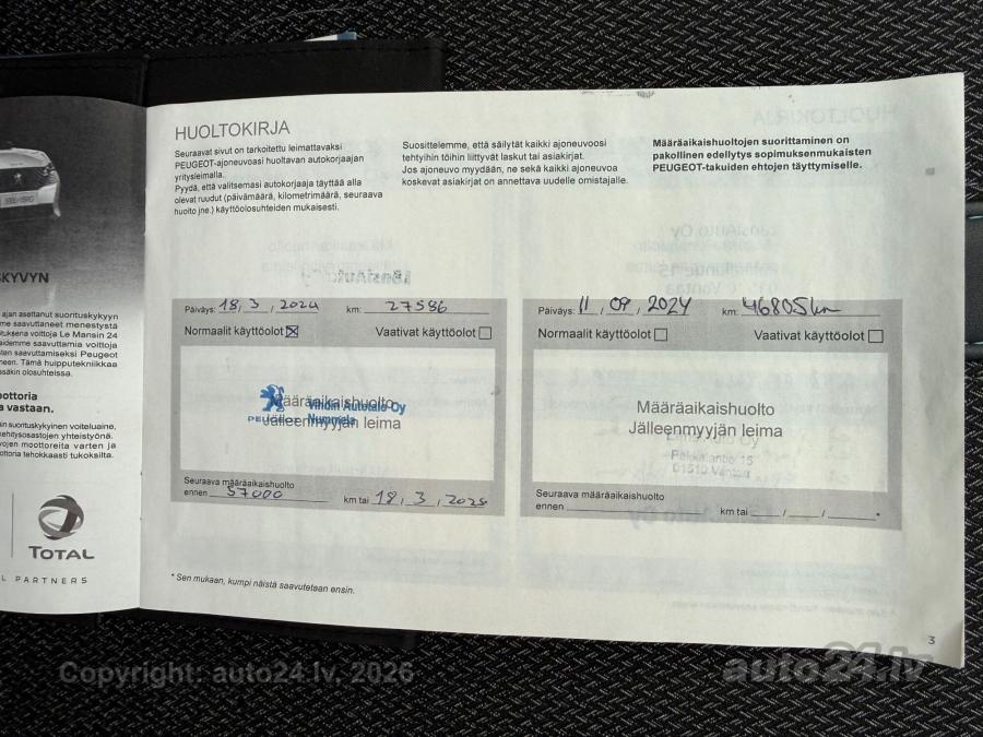 Синий Пежо 308 2023 в Таллин, объемом двигателя 1.50 л и пробегом 119 тыс. км за 15999 €, фото 24 на AUTOMOTO.COM.LV