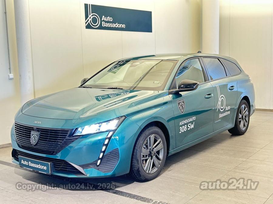 Zils Peugeot 308 2024 Tallina, ar dzinēja tilpumu 1.20 L un nobraukumu 31 tūkst. km par 18900 €, foto 1 vietnē AUTOMOTO.COM.LV