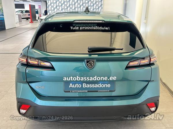 Zils Peugeot 308 2024 Tallina, ar dzinēja tilpumu 1.20 L un nobraukumu 31 tūkst. km par 18900 €, foto 5 vietnē AUTOMOTO.COM.LV