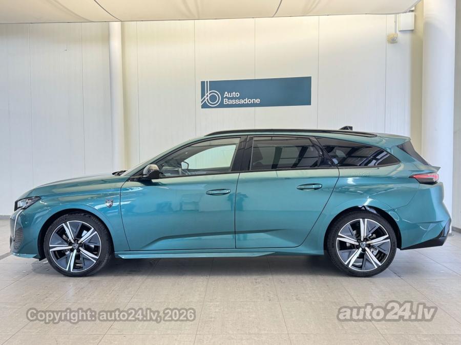Zils Peugeot 308 2025 Tallina, ar dzinēja tilpumu 1.50 L un nobraukumu 18 tūkst. km par 27900 €, foto 4 vietnē AUTOMOTO.COM.LV
