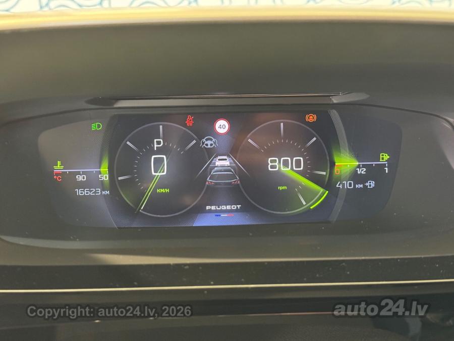 Zils Peugeot 308 2025 Tallina, ar dzinēja tilpumu 1.50 L un nobraukumu 18 tūkst. km par 27900 €, foto 12 vietnē AUTOMOTO.COM.LV