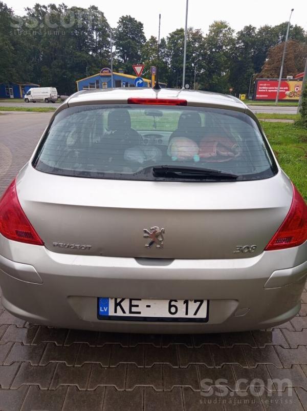 Brūns Peugeot 308 2008 Rīga, ar dzinēja tilpumu 1.30 L un nobraukumu 148 tūkst. km par 2200 €, foto 3 vietnē AUTOMOTO.COM.LV