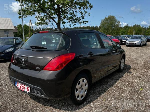 Brown Peugeot 308 2011 in Valmiera, with an engine capacity of 1.60 L and mileage of 0 thousand km for 3350 €, photo 5 on AUTOMOTO.COM.LV
