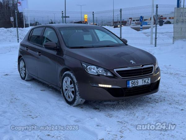 Brown Peugeot 308 2014 in Tallinn, with an engine capacity of 1.60 L and mileage of 182 thousand km for 3990 €, photo 3 on AUTOMOTO.COM.LV