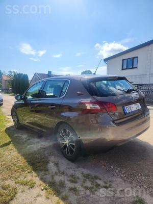 Brūns Peugeot 308 2014 Jelgava, ar dzinēja tilpumu 1.60 L un nobraukumu 212 tūkst. km par 4950 €, foto 5 vietnē AUTOMOTO.COM.LV