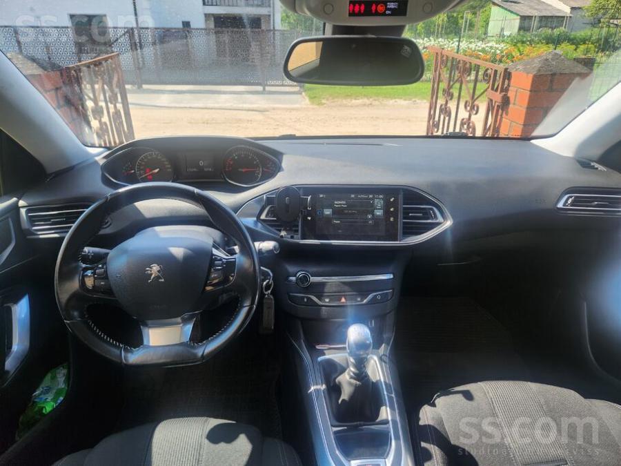 Brūns Peugeot 308 2014 Jelgava, ar dzinēja tilpumu 1.60 L un nobraukumu 212 tūkst. km par 4950 €, foto 6 vietnē AUTOMOTO.COM.LV