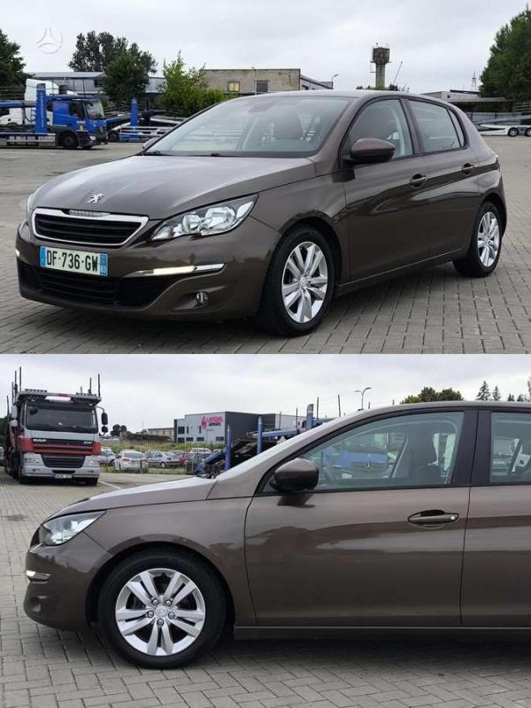 Brūns Peugeot 308 2014 Tauragė, ar dzinēja tilpumu 1.56 L un nobraukumu 291 tūkst. km par 4400 €, foto 8 vietnē AUTOMOTO.COM.LV