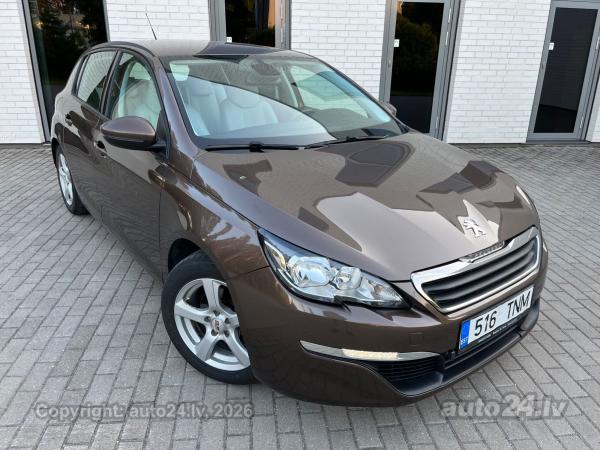 Brown Peugeot 308 2014 in Tallinn, with an engine capacity of 1.60 L and mileage of 0 thousand km for 4999 €, photo 2 on AUTOMOTO.COM.LV