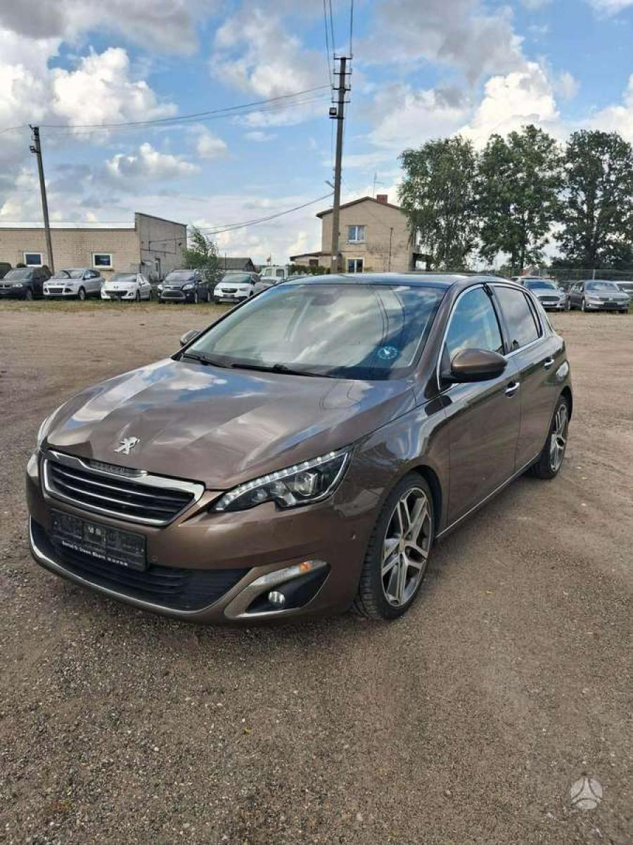 Brūns Peugeot 308 2014 Raseiniai, ar dzinēja tilpumu 1.60 L un nobraukumu 118 tūkst. km par 3999 €, foto 1 vietnē AUTOMOTO.COM.LV