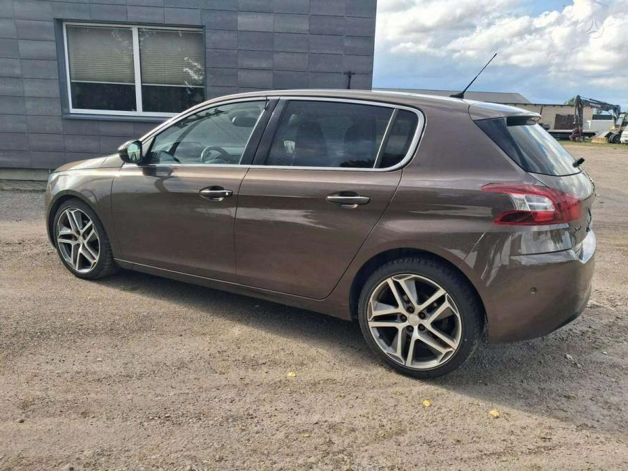 Brūns Peugeot 308 2014 Raseiniai, ar dzinēja tilpumu 1.60 L un nobraukumu 118 tūkst. km par 3999 €, foto 7 vietnē AUTOMOTO.COM.LV