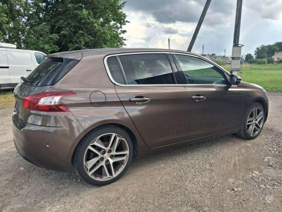 Brūns Peugeot 308 2014 Raseiniai, ar dzinēja tilpumu 1.60 L un nobraukumu 118 tūkst. km par 3999 €, foto 12 vietnē AUTOMOTO.COM.LV