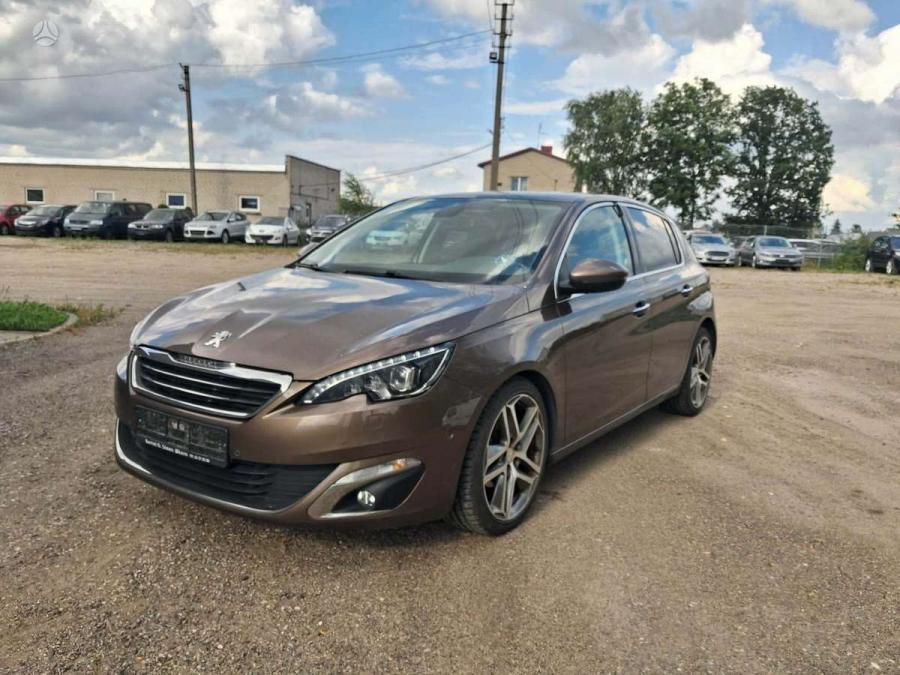 Brūns Peugeot 308 2014 Raseiniai, ar dzinēja tilpumu 1.60 L un nobraukumu 118 tūkst. km par 3999 €, foto 13 vietnē AUTOMOTO.COM.LV