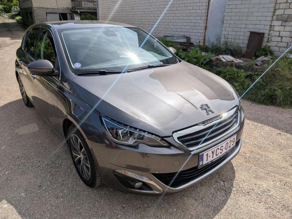 Brūns Peugeot 308 2015 Utena, ar dzinēja tilpumu 1.60 L un nobraukumu 134 tūkst. km par 6500 €, foto 1 vietnē AUTOMOTO.COM.LV