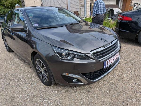 Brūns Peugeot 308 2015 Utena, ar dzinēja tilpumu 1.60 L un nobraukumu 134 tūkst. km par 6500 €, foto 5 vietnē AUTOMOTO.COM.LV