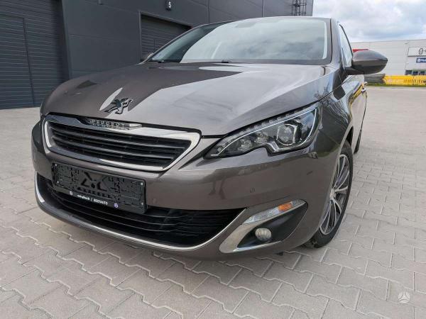 Brūns Peugeot 308 2015 Utena, ar dzinēja tilpumu 1.60 L un nobraukumu 134 tūkst. km par 6500 €, foto 9 vietnē AUTOMOTO.COM.LV