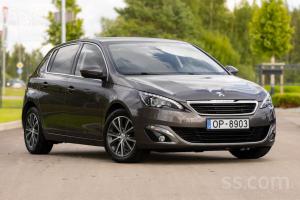 Brown Peugeot 308 2015 in Jelgava, with an engine capacity of 1.20 L and mileage of 0 thousand km for 6500 €, photo 4 on AUTOMOTO.COM.LV