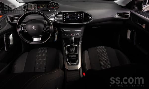 Brown Peugeot 308 2015 in Jelgava, with an engine capacity of 1.20 L and mileage of 0 thousand km for 6500 €, photo 10 on AUTOMOTO.COM.LV