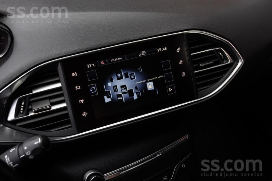 Brown Peugeot 308 2015 in Jelgava, with an engine capacity of 1.20 L and mileage of 0 thousand km for 6500 €, photo 23 on AUTOMOTO.COM.LV