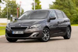 Brūns Peugeot 308 2015 Jelgava, ar dzinēja tilpumu 1.20 L un nobraukumu 199 tūkst. km par 6500 €, foto  vietnē AUTOMOTO.COM.LV