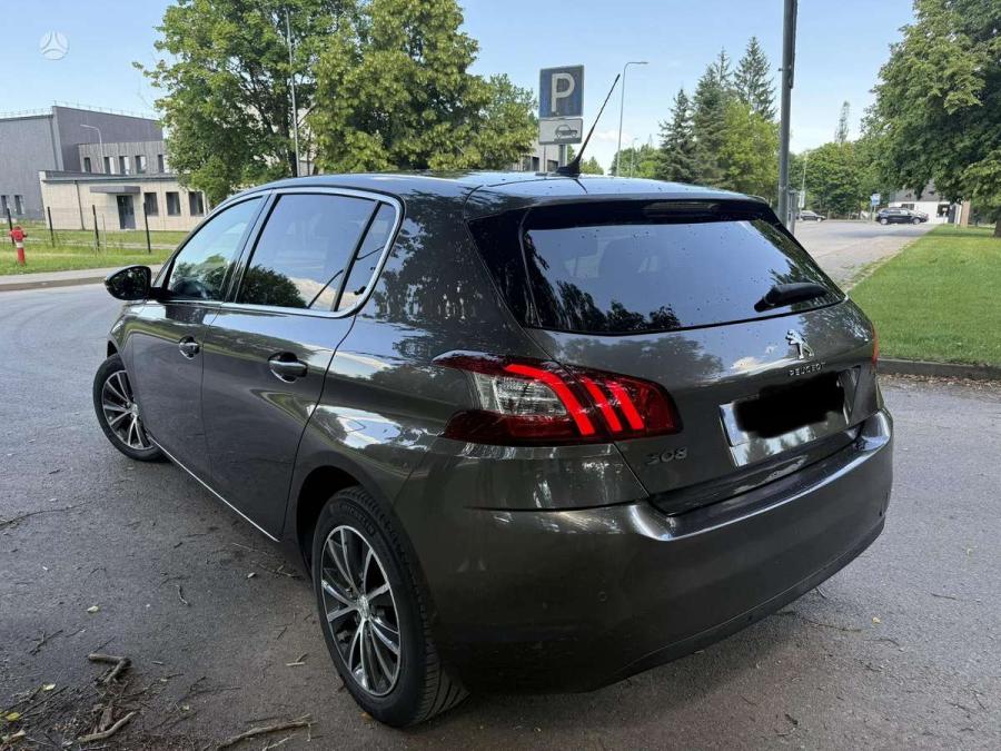 Brūns Peugeot 308 2015 Tauragė, ar dzinēja tilpumu 1.20 L un nobraukumu 145 tūkst. km par 4100 €, foto 4 vietnē AUTOMOTO.COM.LV