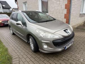 Brūns Peugeot 308 2010 Panevēža, ar dzinēja tilpumu 1.56 L un nobraukumu 297 tūkst. km par 1500 €, foto  vietnē AUTOMOTO.COM.LV
