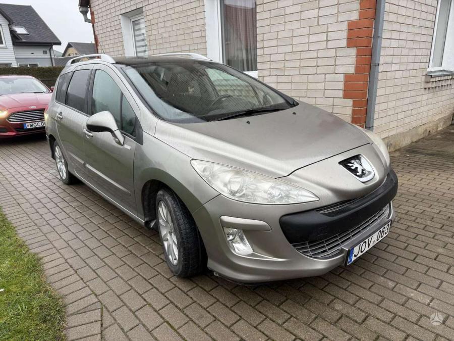 Brūns Peugeot 308 2010 Panevēža, ar dzinēja tilpumu 1.56 L un nobraukumu 297 tūkst. km par 1500 €, foto 1 vietnē AUTOMOTO.COM.LV