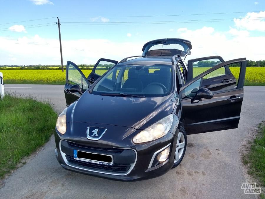 Brown Peugeot 308 2012 in Vilkaviskis, with an engine capacity of 1.60 L and mileage of 270 thousand km for 1950 €, photo 3 on AUTOMOTO.COM.LV