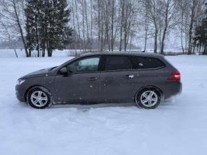 Brown Peugeot 308 2014 in Siauliai, with an engine capacity of 1.20 L and mileage of 21 thousand km for 3600 €, photo 8 on AUTOMOTO.COM.LV