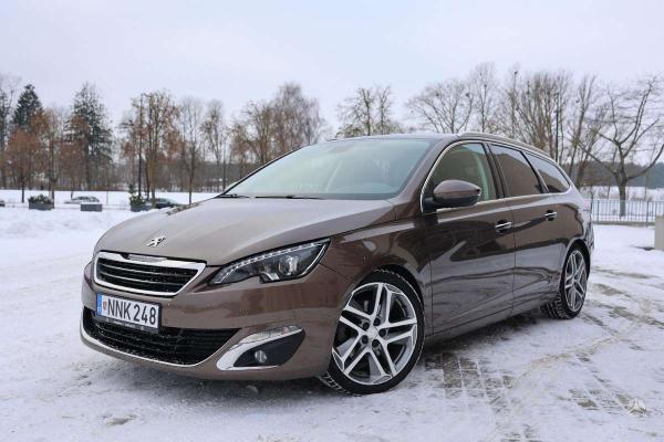 Brūns Peugeot 308 2014 Alīta, ar dzinēja tilpumu 2.00 L un nobraukumu 275 tūkst. km par 7300 €, foto 1 vietnē AUTOMOTO.COM.LV