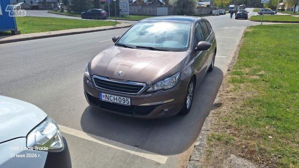 Brūns Peugeot 308 2014 Viļņa, ar dzinēja tilpumu 1.20 L un nobraukumu 273 tūkst. km par 4800 €, foto 1 vietnē AUTOMOTO.COM.LV