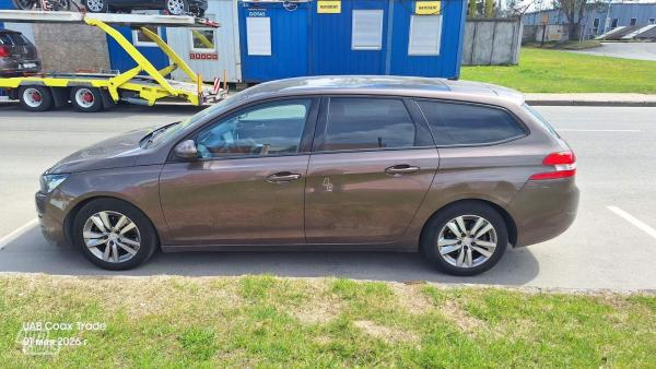 Brūns Peugeot 308 2014 Viļņa, ar dzinēja tilpumu 1.20 L un nobraukumu 273 tūkst. km par 4800 €, foto 2 vietnē AUTOMOTO.COM.LV