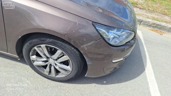 Brūns Peugeot 308 2014 Viļņa, ar dzinēja tilpumu 1.20 L un nobraukumu 273 tūkst. km par 4800 €, foto 4 vietnē AUTOMOTO.COM.LV