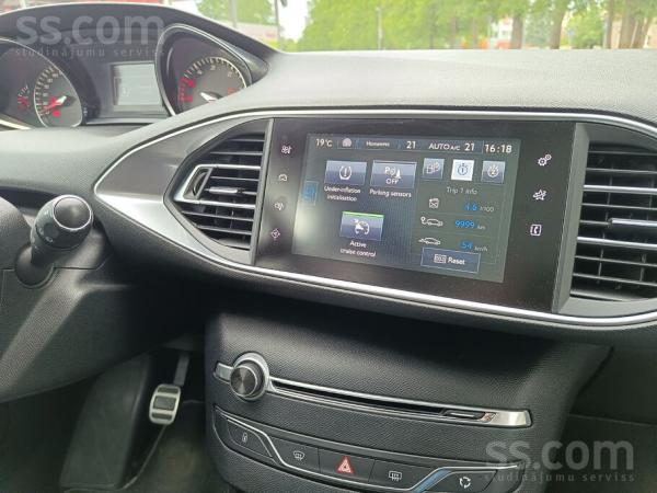 Brūns Peugeot 308 2014 Jelgava, ar dzinēja tilpumu 2.00 L un nobraukumu 282 tūkst. km par 6200 €, foto 10 vietnē AUTOMOTO.COM.LV