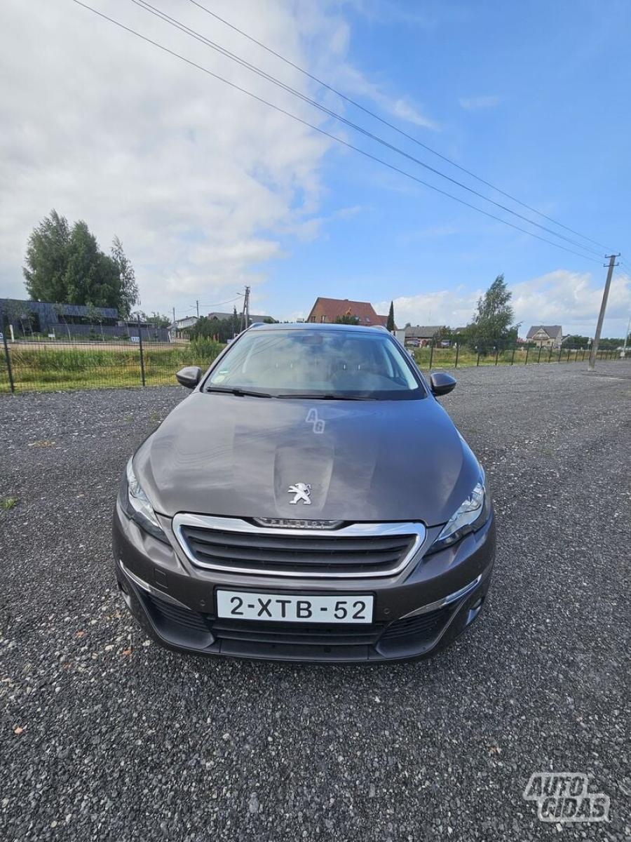 Brown Peugeot 308 2014 in Taurage, with an engine capacity of 1.60 L and mileage of 288 thousand km for 3999 €, photo 8 on AUTOMOTO.COM.LV