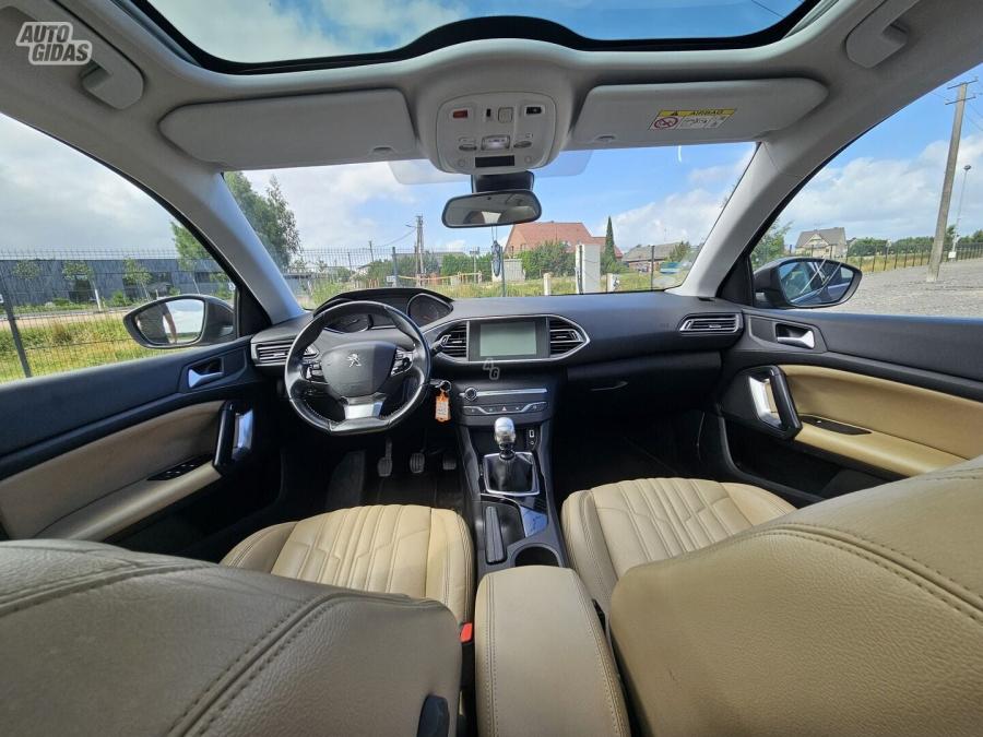 Brown Peugeot 308 2014 in Taurage, with an engine capacity of 1.60 L and mileage of 288 thousand km for 3999 €, photo 11 on AUTOMOTO.COM.LV