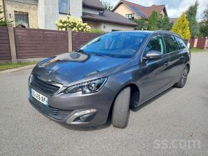 Brown Peugeot 308 2016 in Riga, with an engine capacity of 1.20 L and mileage of 0 thousand km for 6385 €, photo  on AUTOMOTO.COM.LV