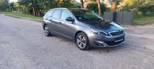 Brown Peugeot 308 2016 in Marijampole, with an engine capacity of 1.20 L and mileage of 121 thousand km for 4550 €, photo  on AUTOMOTO.COM.LV