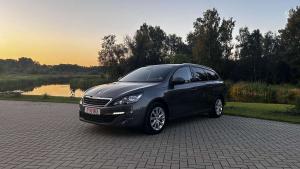 Brown Peugeot 308 2016 in Utena, with an engine capacity of 1.20 L and mileage of 296 thousand km for 3250 €, photo  on AUTOMOTO.COM.LV
