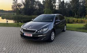 Brown Peugeot 308 2016 in Utena, with an engine capacity of 1.20 L and mileage of 296 thousand km for 3250 €, photo 4 on AUTOMOTO.COM.LV