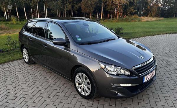 Brown Peugeot 308 2016 in Utena, with an engine capacity of 1.20 L and mileage of 296 thousand km for 3250 €, photo 7 on AUTOMOTO.COM.LV